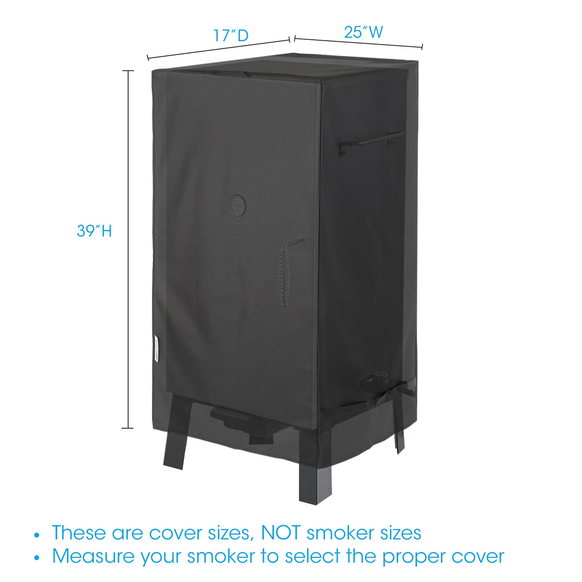 Unicook Heavy Duty Waterproof Electric Smoker Cover, Special Fade and ...